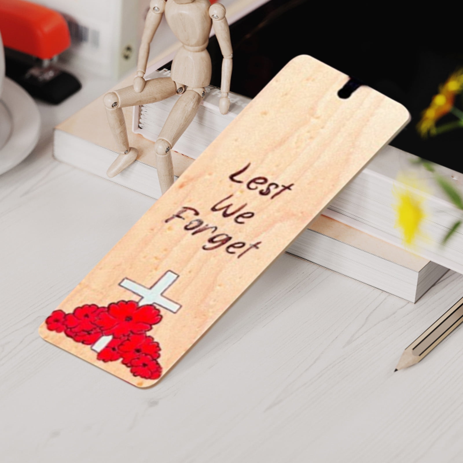 JIASONJY Winter Tree Wooden Bookmark - Also Available with ...