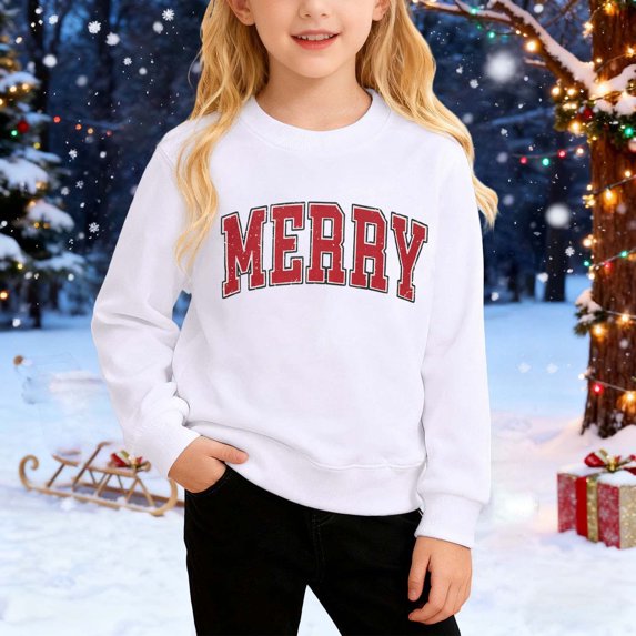 JIAYUE Boys Girls Spring Fall Sweatshirts Snug Warmth Pull-On Long ...