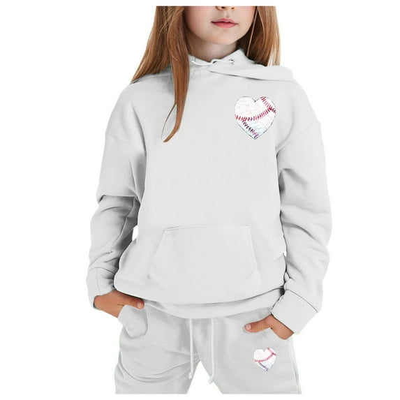 JIAYUE Boys Girls Unisex Outfits Sets Cartoon Long Sleeve Hooded Pull ...