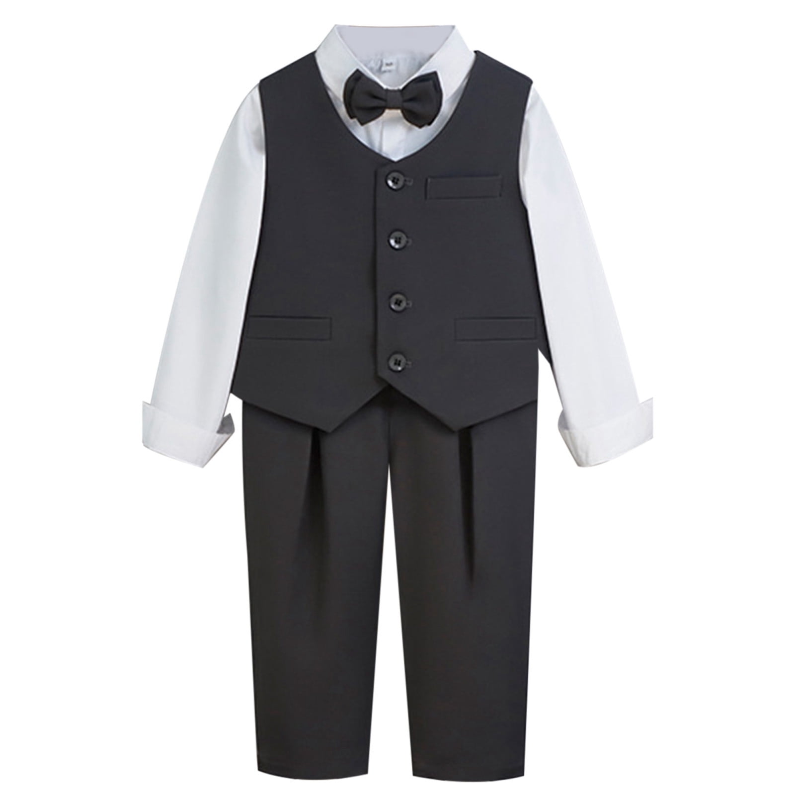 JIAYUE Boys Suits Jackets Pants Outfits Large Sized Formal Clothing ...