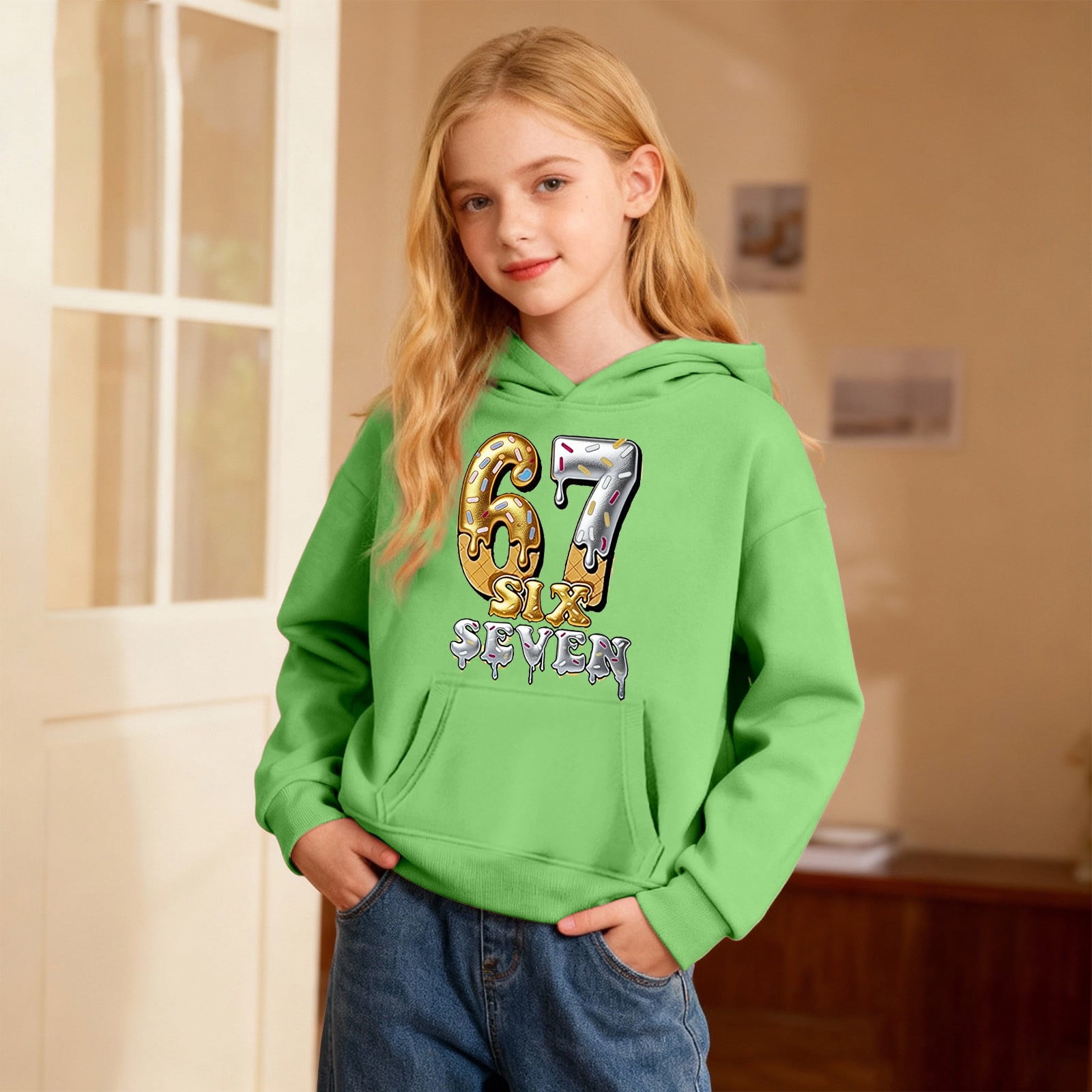 JIAYUE Carnival Sweatshirts For Boys Girls Hoodies 67 Number Graphic ...