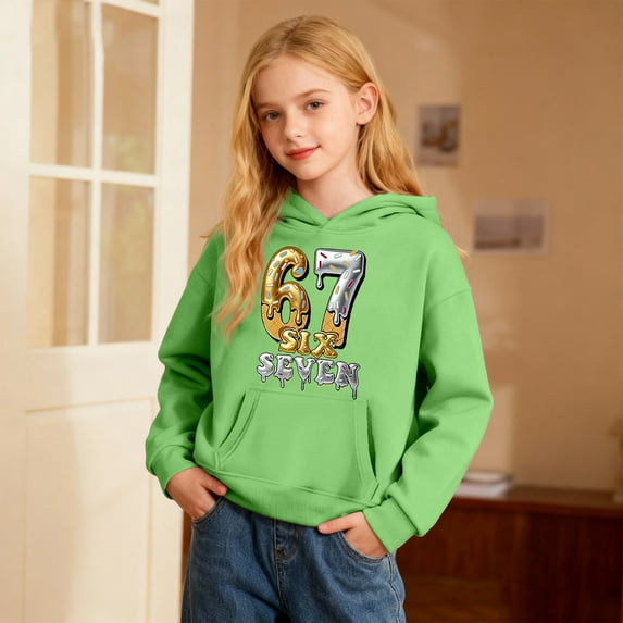 JIAYUE Carnival Sweatshirts For Boys Girls Hoodies 67 Number Graphic ...