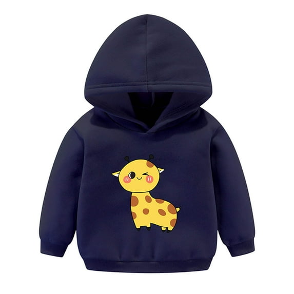 JIAYUE Hoodies Sweatshirts For Boys Girls Hooded Cartoon Print Pullover ...