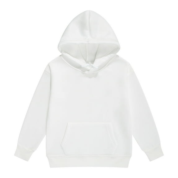 JIAYUE Hoodies Sweatshirts For Toddler Solid Color Long Sleeve Hooded ...