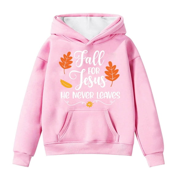 JIAYUE Spring Hoodies Sweatshirts For Boys Girls Letter Print Hooded ...