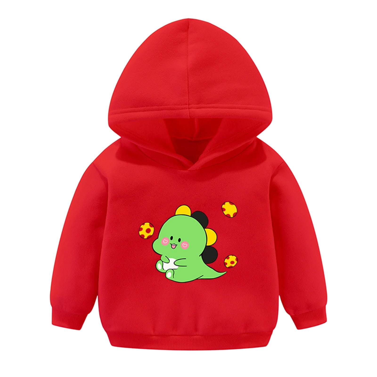 JIAYUE Winter Boys Girls Hoodies Sweatshirts Pullover Hooded Long ...