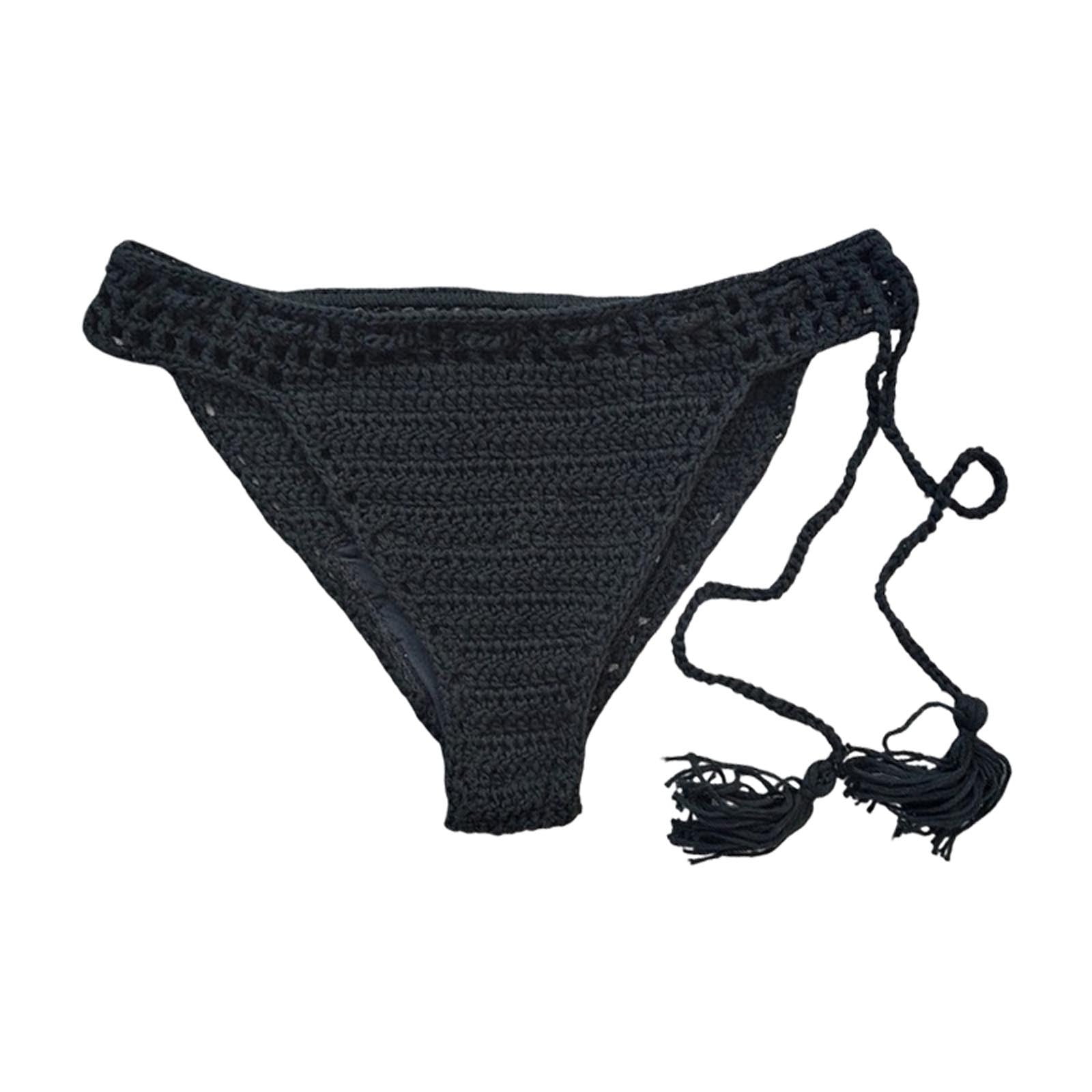 JIAYUE Womens Bohemian Swimwear Ladies Summer Hollow Crochet Bikini ...