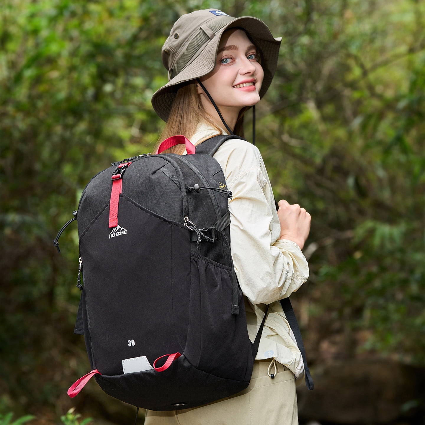 JIDIZHE 30L Polar Explorer Hiking Backpack, Lightweight Water-Resistant ...