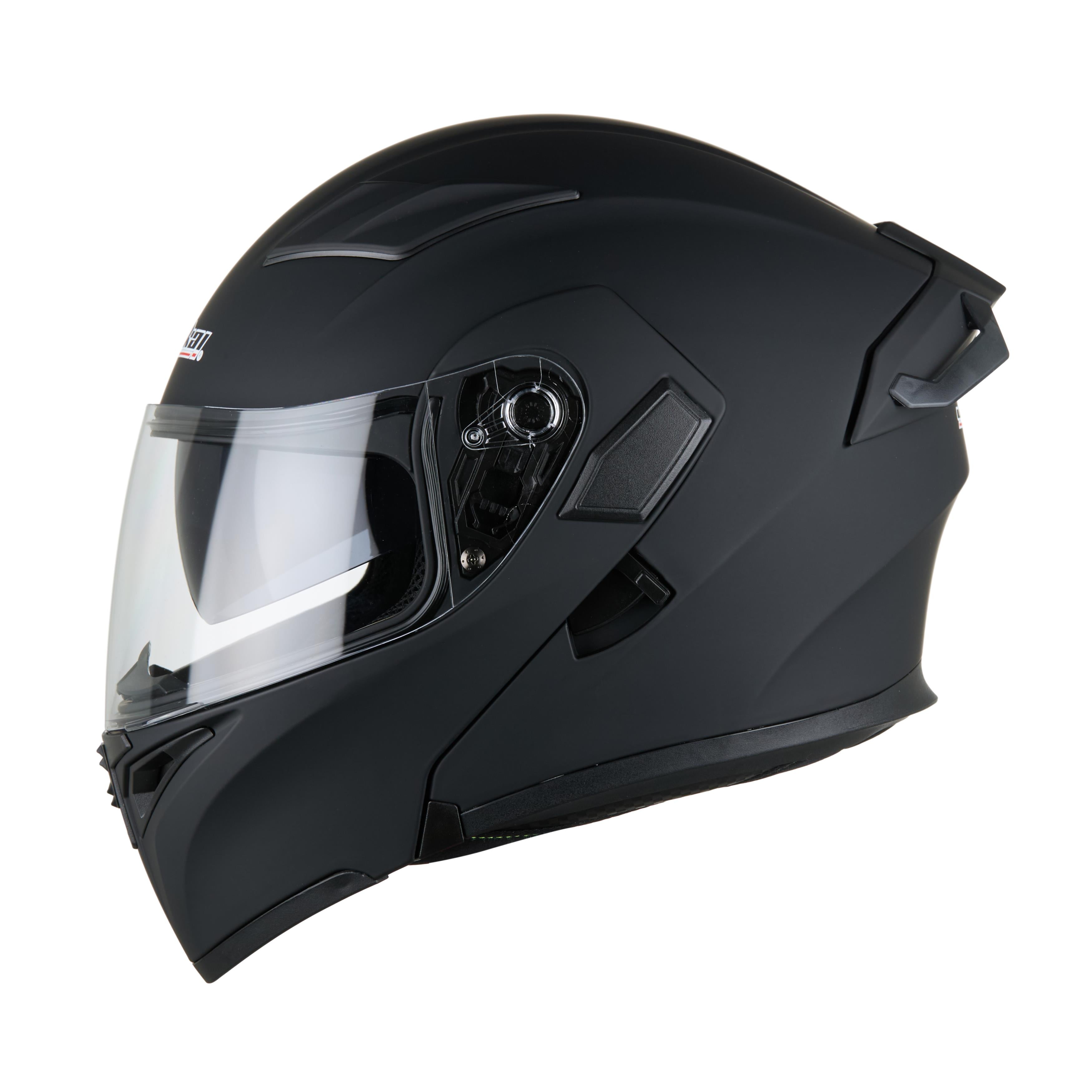 JIEKAI Motorcycle Helmet Motorcycle Uncovered Helmet Flip Chin Double ...