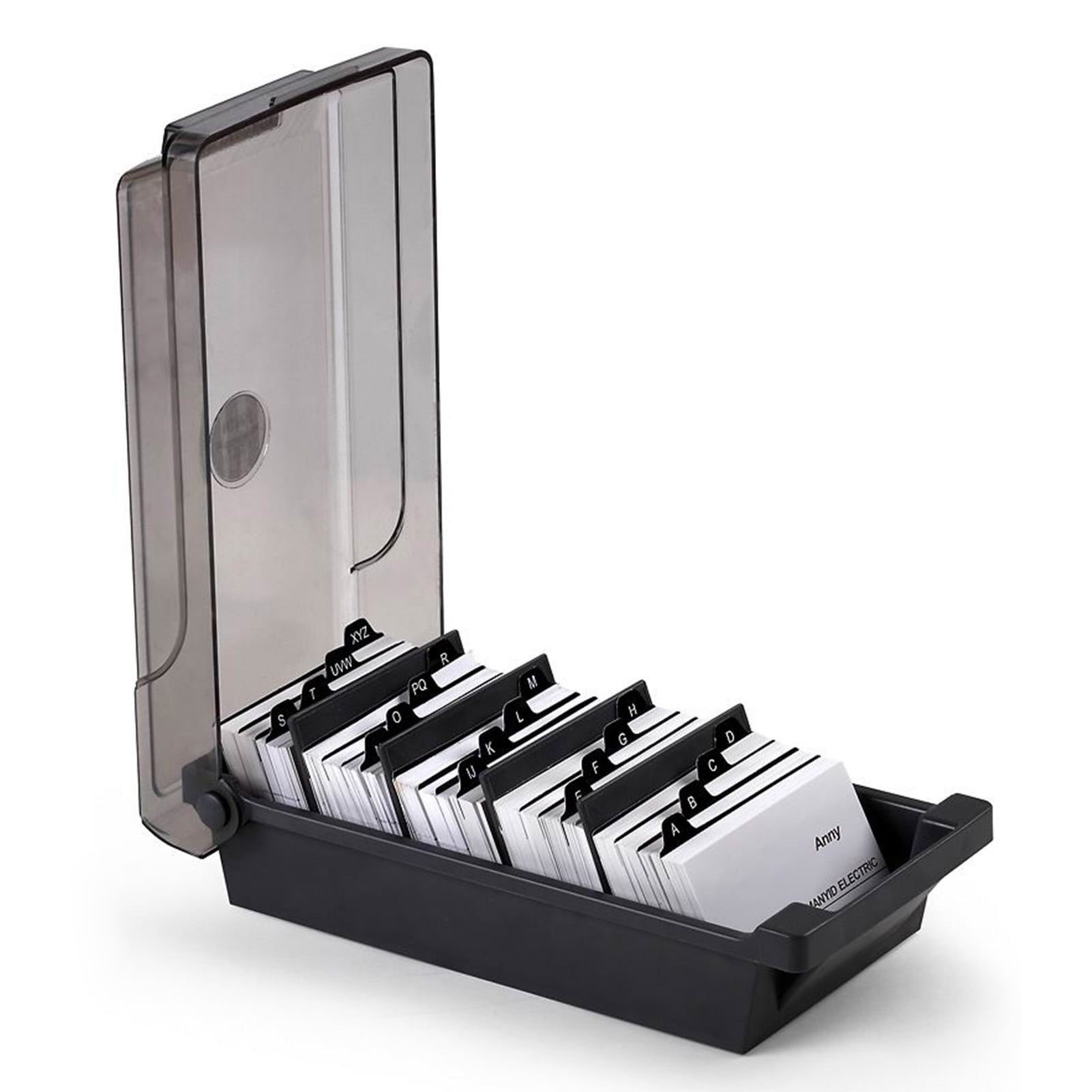 JIELISI Business Card Case,Box Business Dividers Name Box Business Tabs ...