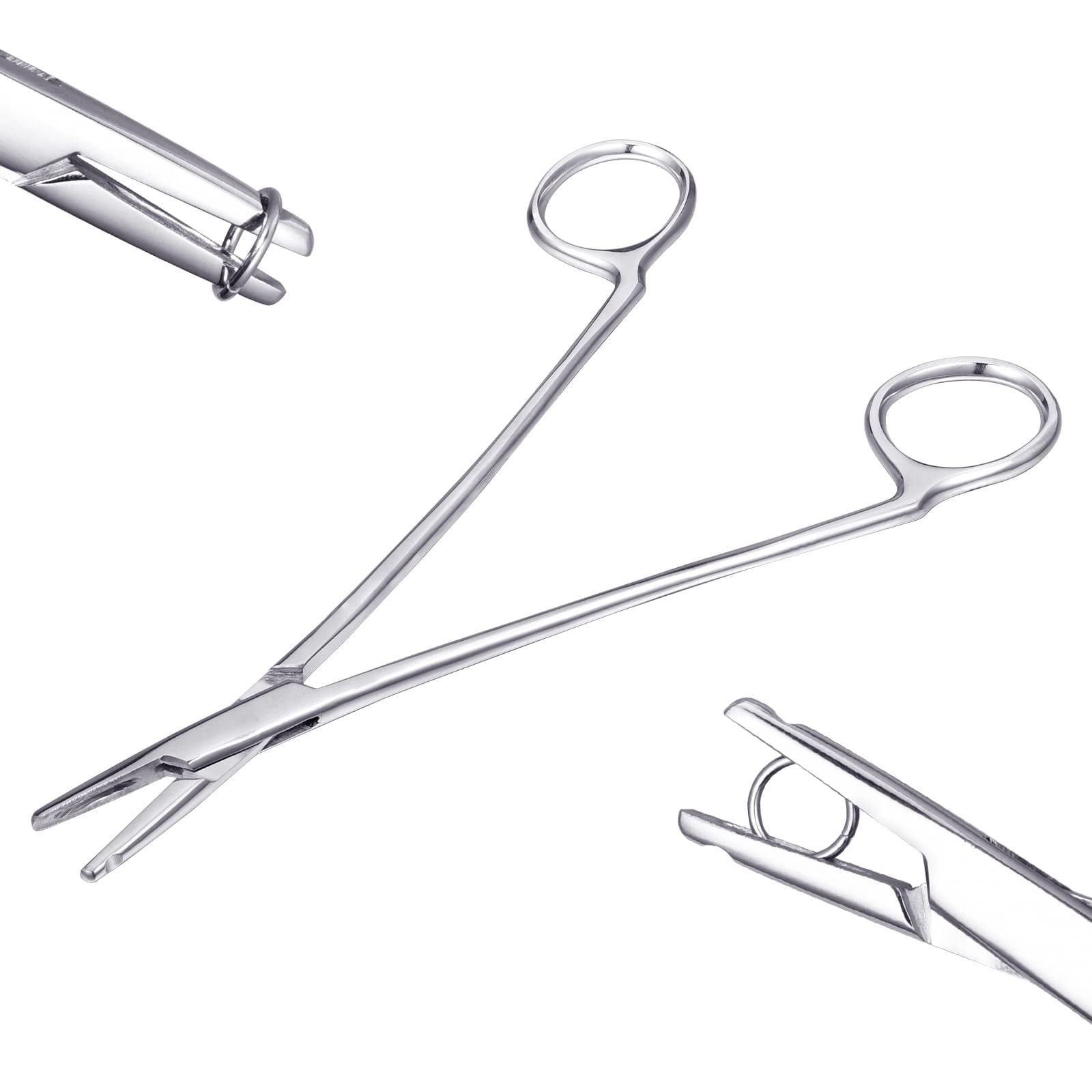 JIESIBAO Piercing Plier Tool, Stainless Steel Versatile Tool for ...