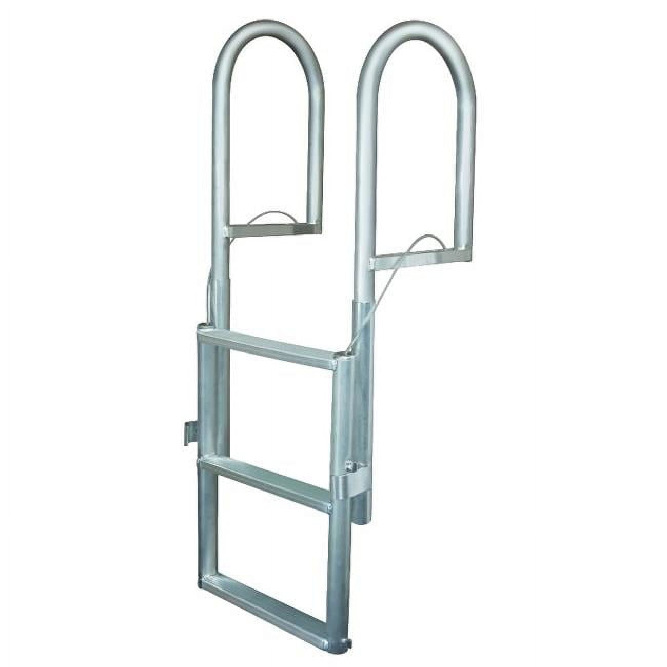 JIF MARINE EWI4 4-Step Floating Dock Lift Ladder - Walmart.com