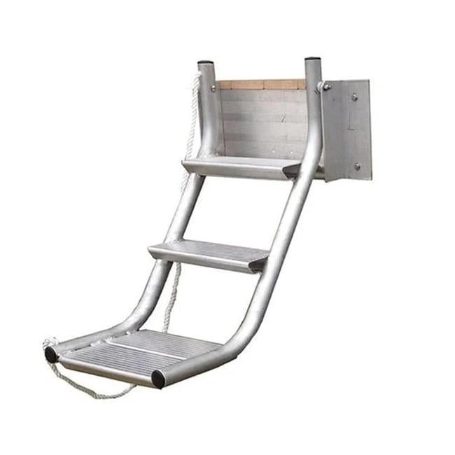 JIF Marine JCJ 3-Step Dog Ladder with Rope - Walmart.com
