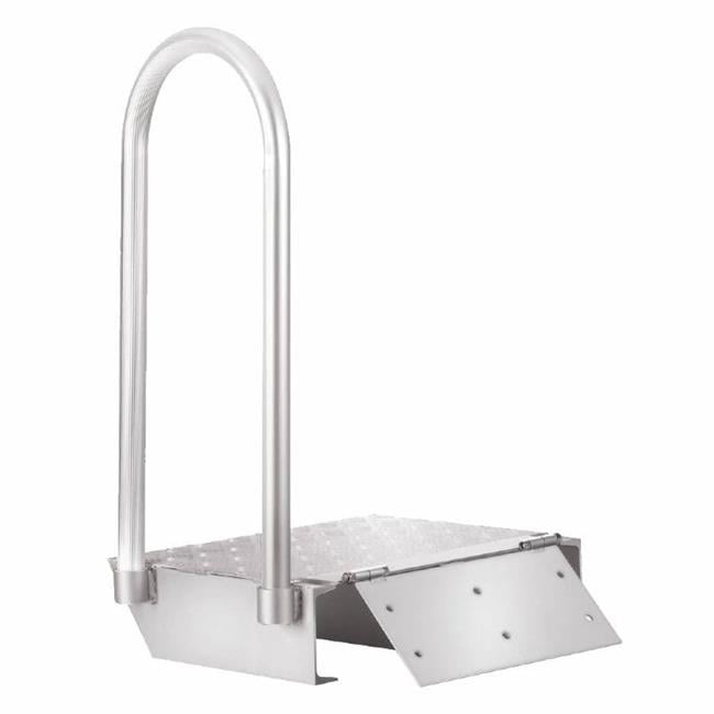 JIF Marine Dock Boarding Platform, Anodized Aluminum, Textured Tread ...