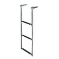 JIF Marine DMX3 3-Step Telescoping Stainless Steel Drop Ladder ...