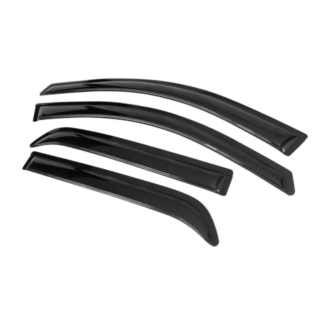 JIJIGUA 4pcs Sun Rain Deflector Guard Window Visors Front Rear Left ...