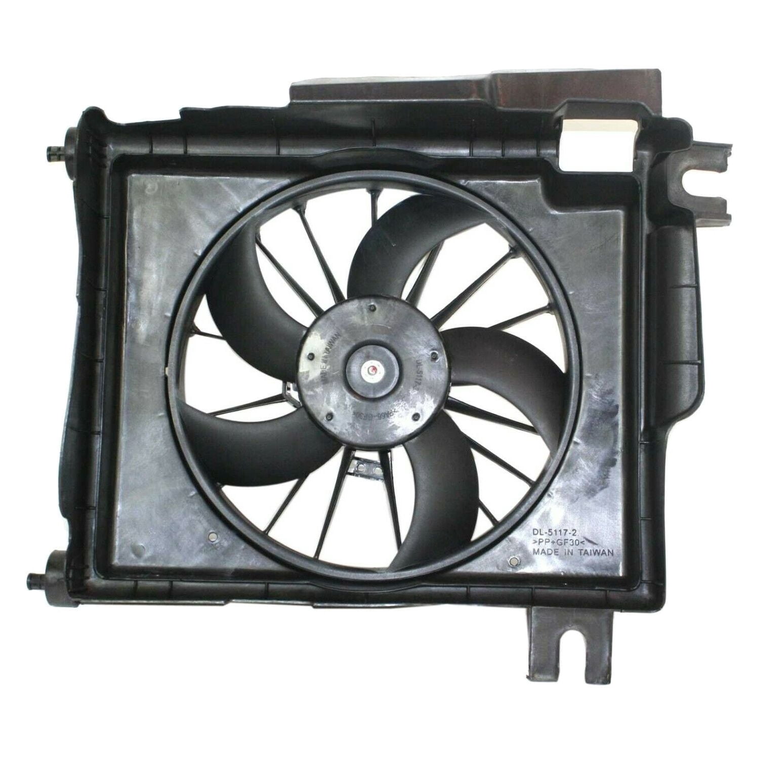 JIJIGUA Engine Radiator and Consender Cooling Fan A/C Assembly Truck ...