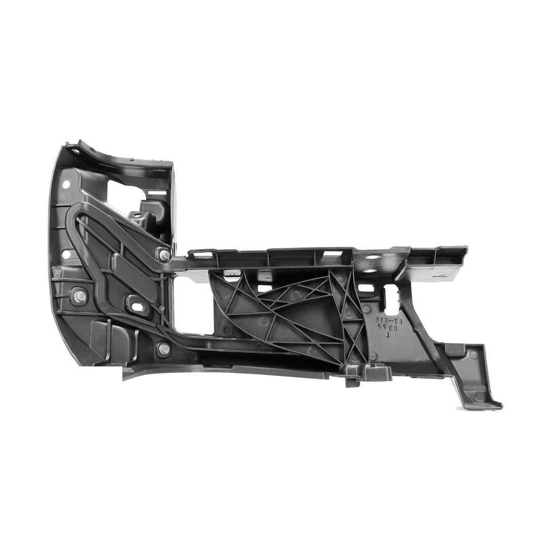 JIJIGUA Rear Bumper Outer Extension Insert Bracket Right Plastic for ...