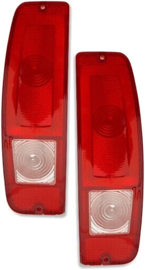 JIJIGUA Tail Lenses Pair Set Lens Truck F100/250/350 E100 ABS Housing ...