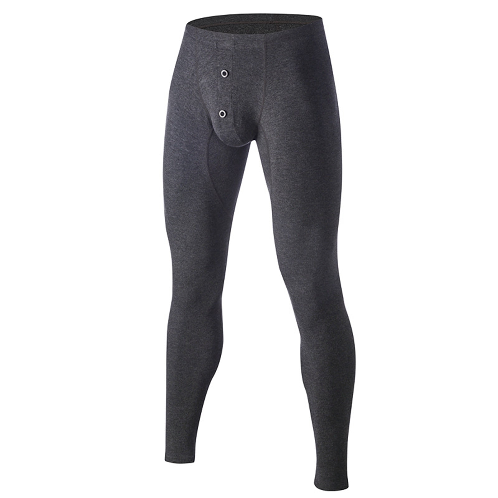 JIKNTTR Men's Thermal Pants Autumn Winter Underwear Bottoms Mens ...