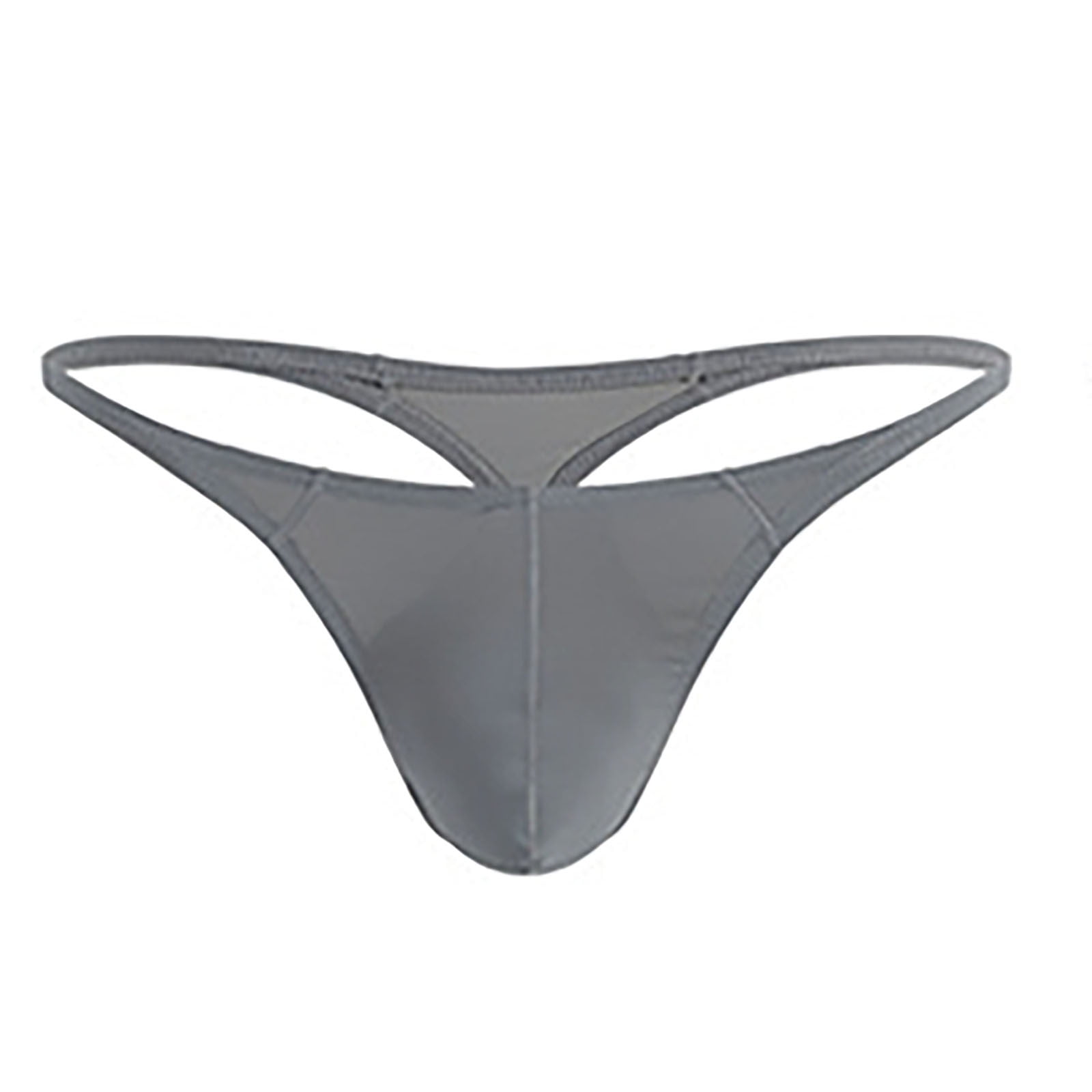 JIKNTTR Men's Thongs Underwear Sexy G String T-Back Low Rise Pouch ...