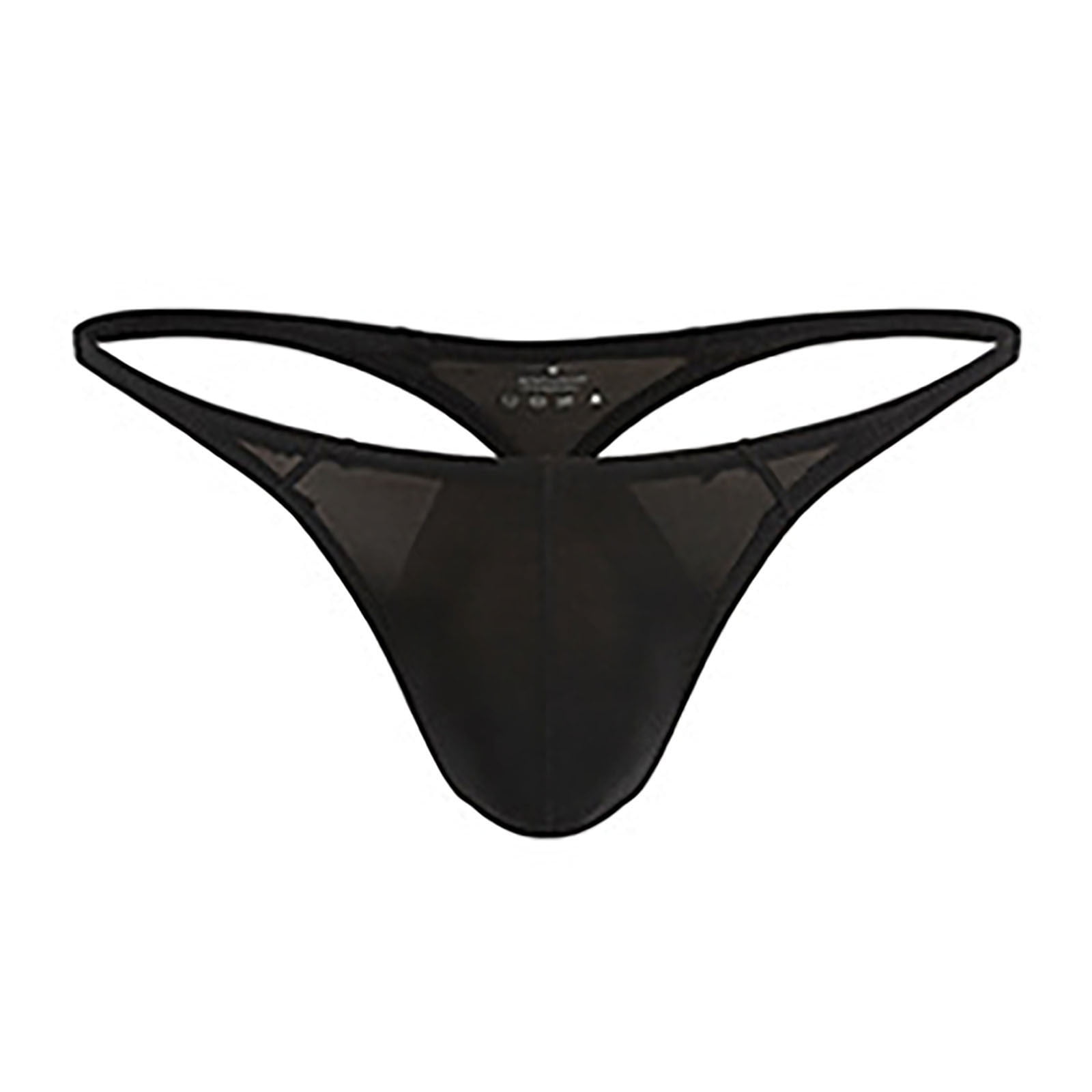 JIKNTTR Men's Thongs Underwear Sexy G String T-Back Low Rise Pouch ...