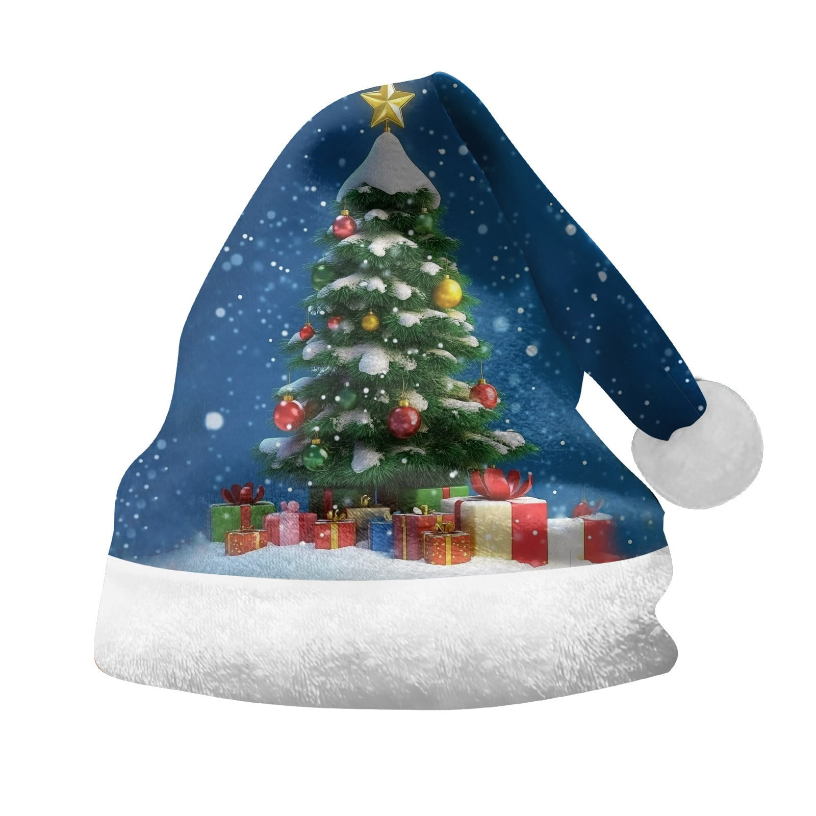 Customer reviews for JIKNTTR Santa Hat Christmas Hats For Adults Kids ...