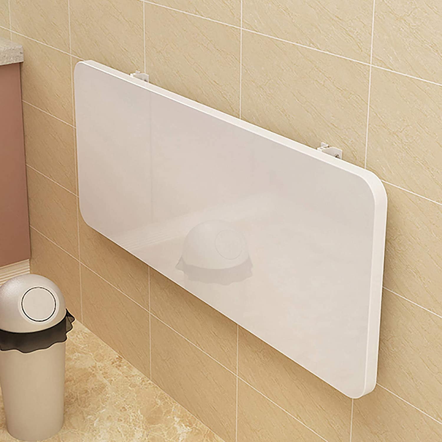 JIKUETWGTG Folding Wall-Mounted Drop-Leaf Table Computer Workstations ...