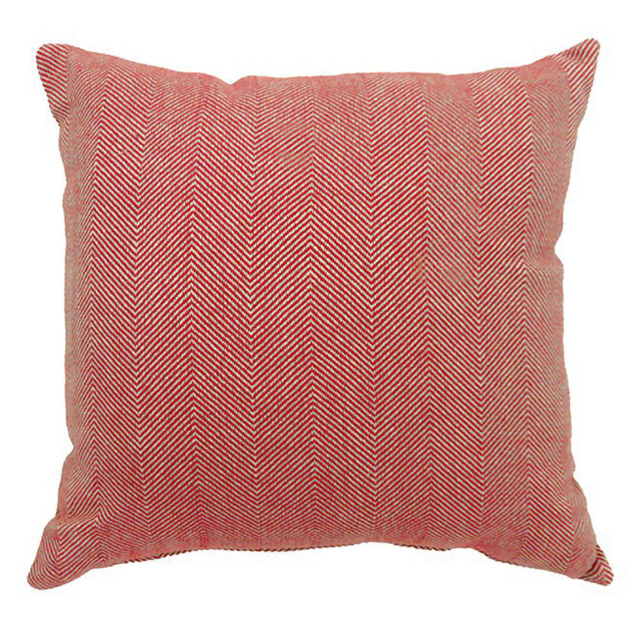 JILL Contemporary Big Pillow, Red Finish, Set of 2 - Walmart.com