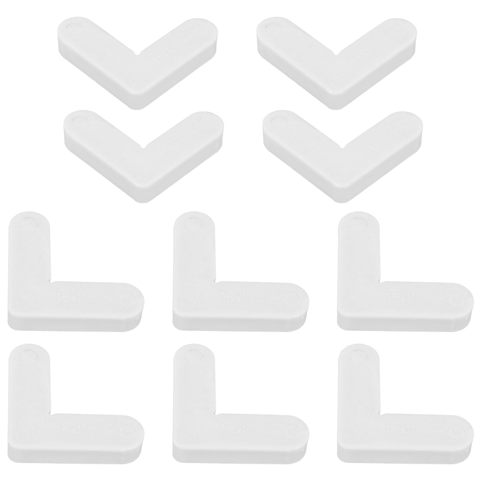 JIMING 10 Pcs Window Sheers Accessories for Replacement Screen Corner ...