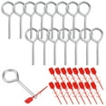 JIMING 15 Sets Fire Extinguisher Pins Replacement Lock Pins Metal Pull ...
