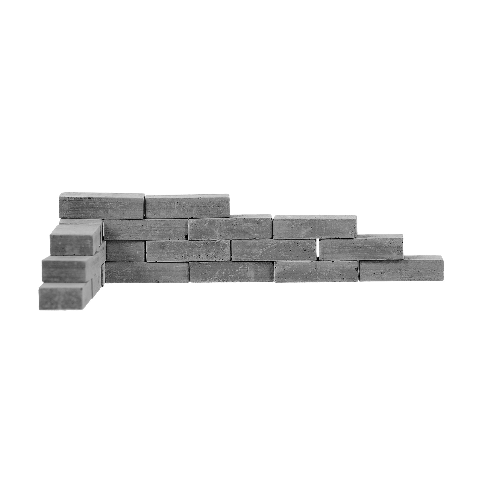 JIMING 20 Pcs Miniature Brick Rectangle Shape Brick Model Decor DIY ...