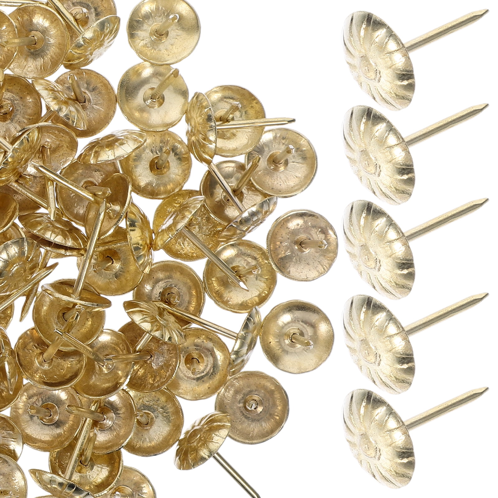 JIMING 200pcs Upholstery Tacks Furniture Upholstery Nails Heavy Duty ...
