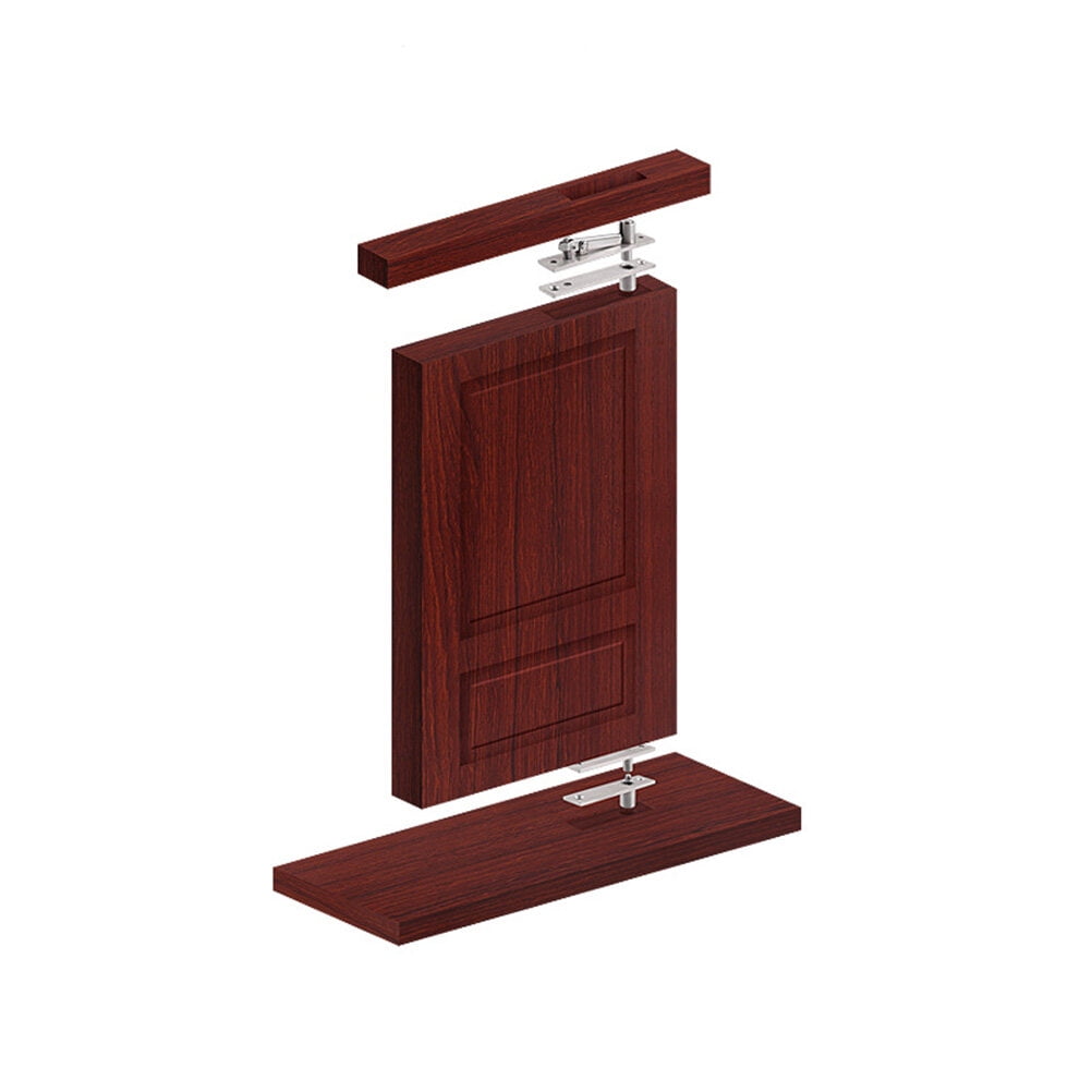 JIMING 2Pc Solid Rotating Hinge 360 Degree Stainless Steel Door Pivot ...