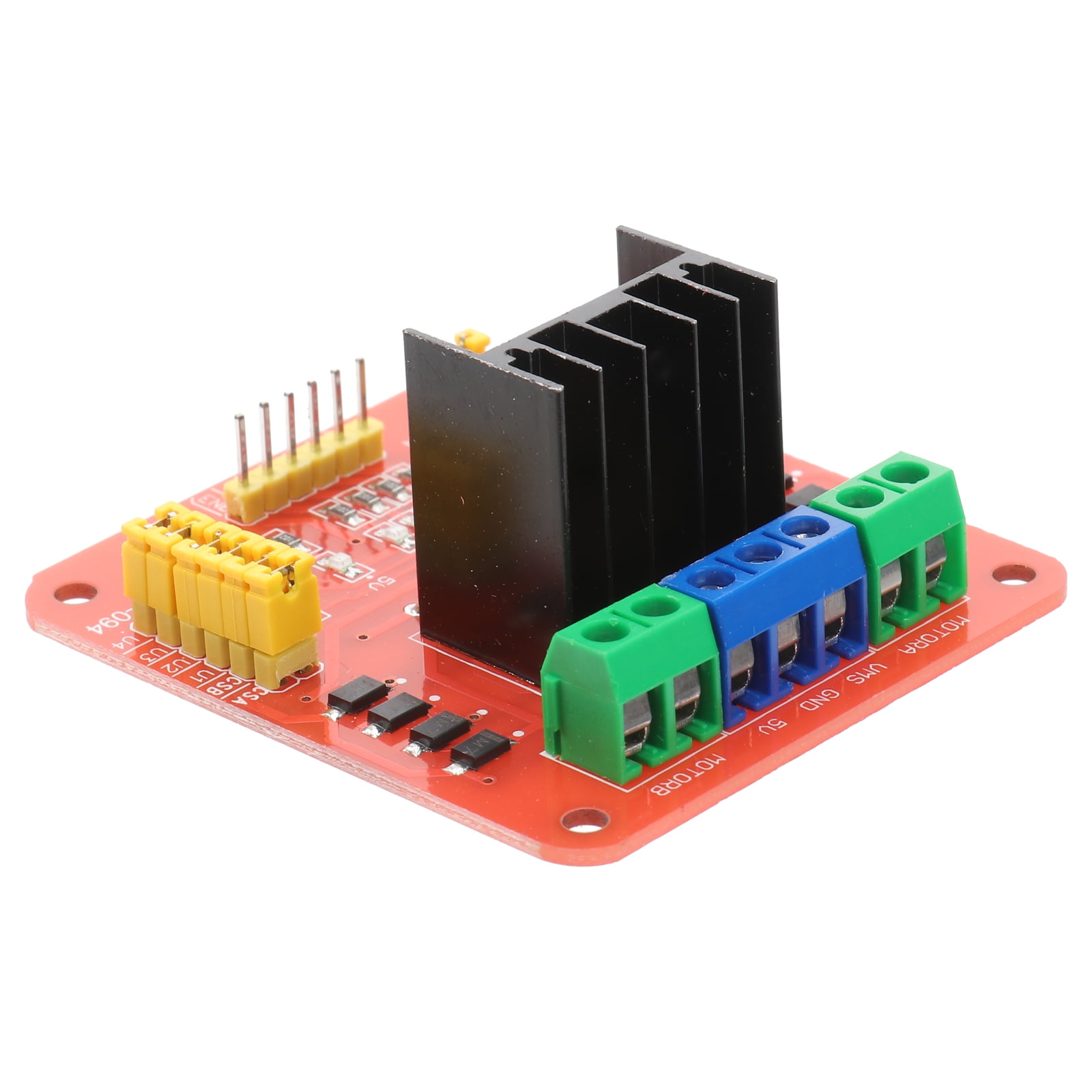 JIMING L298N Dual H Bridge DC Stepper Motor Driver Module Controller ...