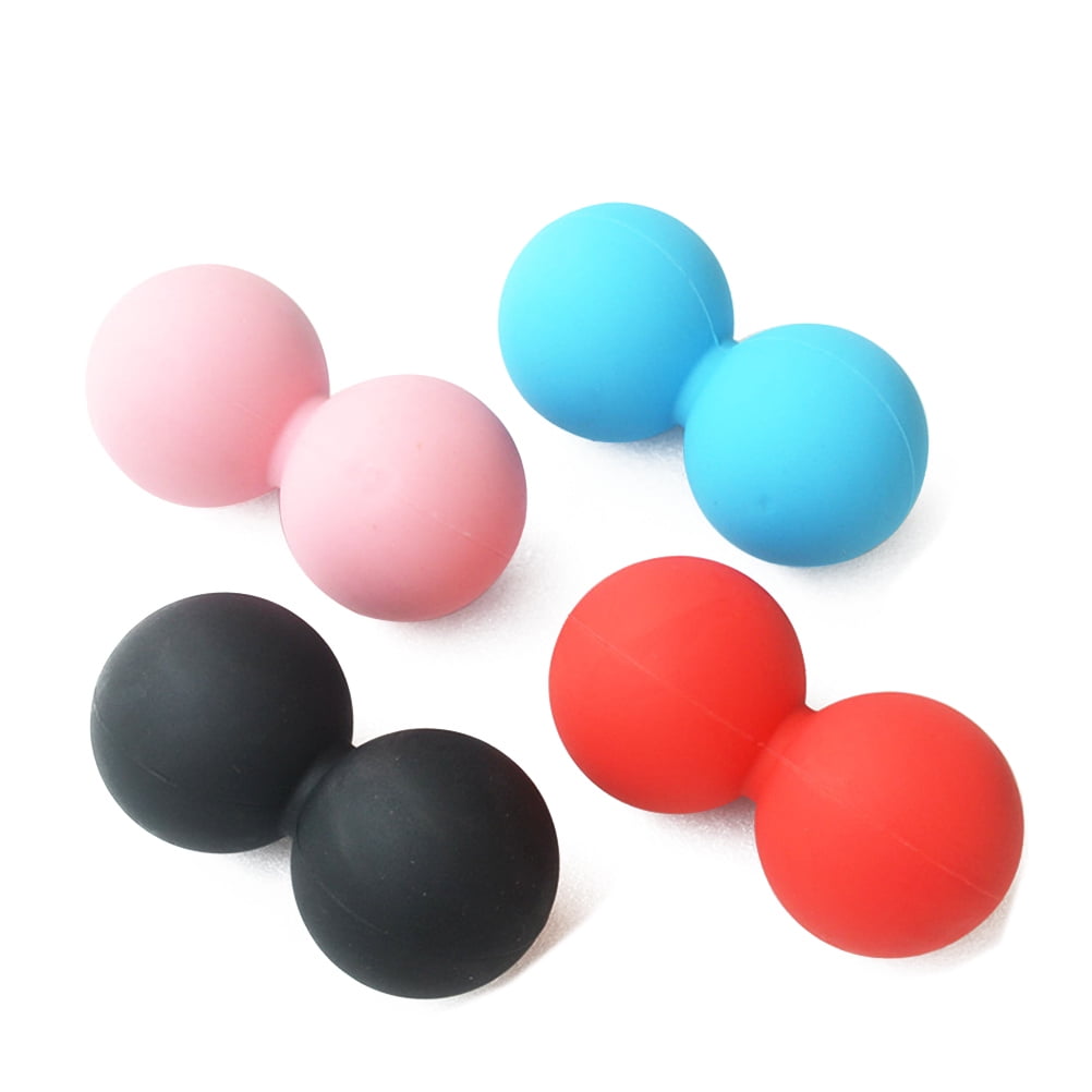 NICERIO Double Lacrosse Massage Balls for Myofascial Release and Stress ...