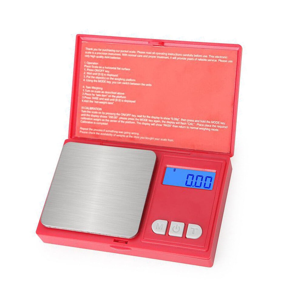 JIMING Mini Weighing Machine Digital Scale Mini Portable Scale Jewelry ...