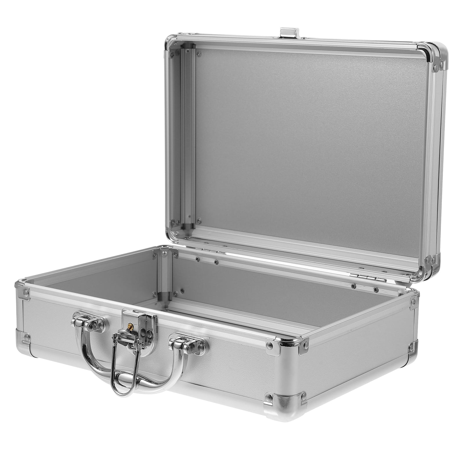 JIMING Suitcase Storage Boxes Tool Chest Small Briefcase Aluminum Alloy ...
