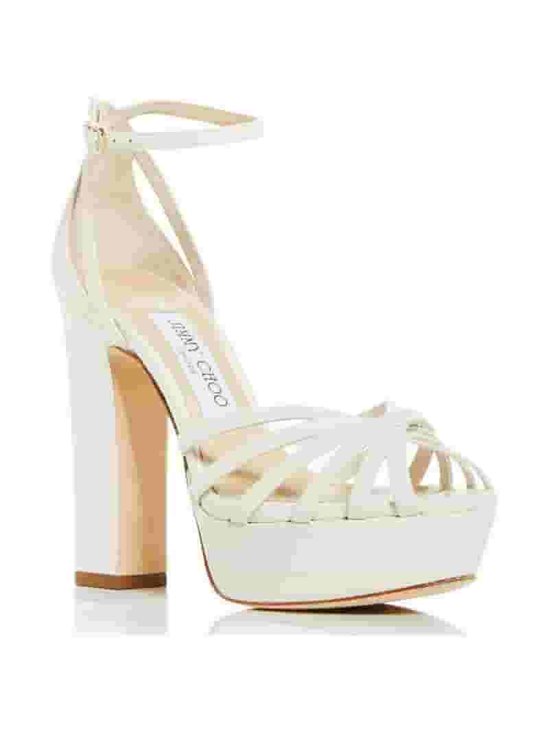 JIMMY CHOO Womens Ivory 1 JIMMY CHOO Womens Ivory 1