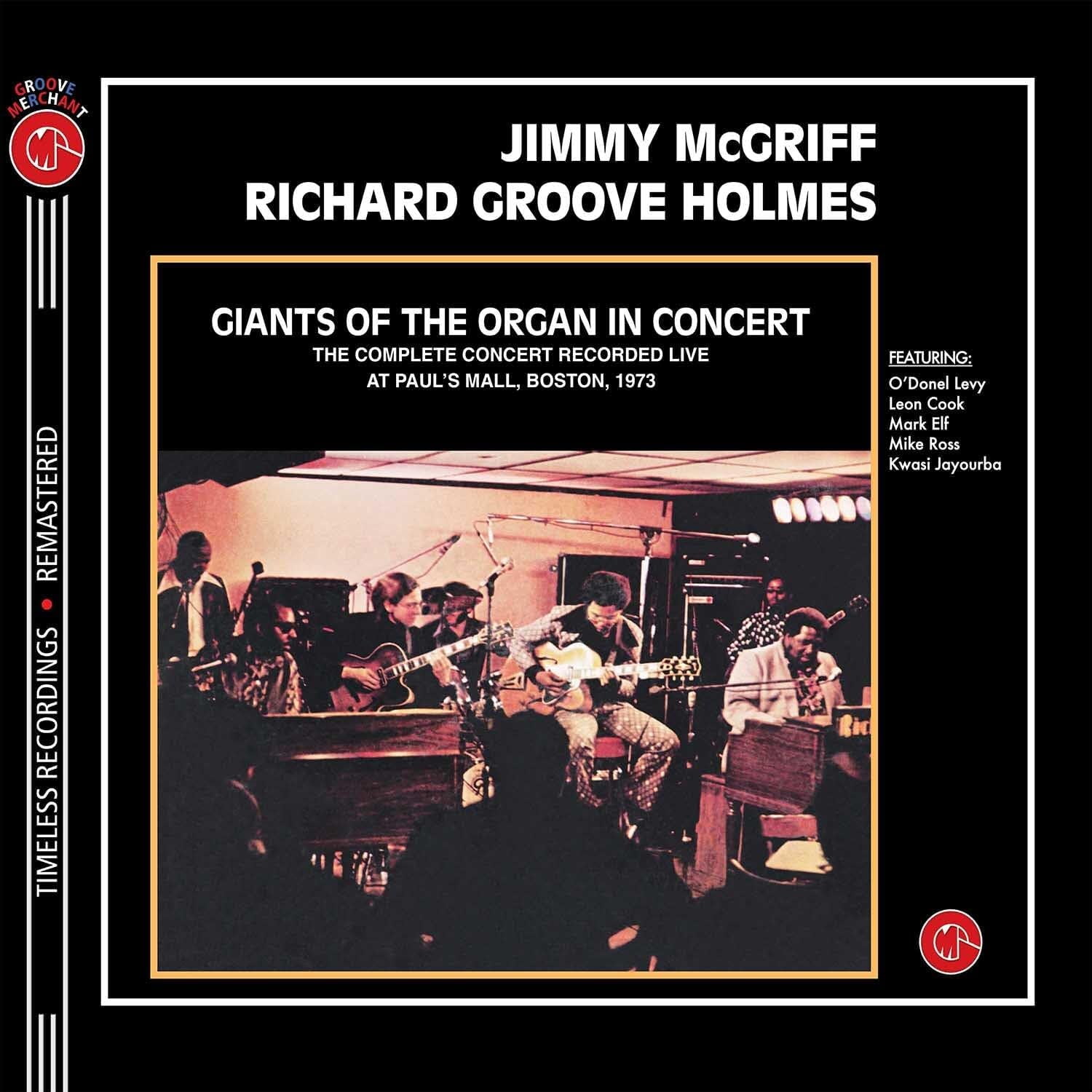 JIMMY McGRIFF & RICHARD GROOVE HOLMES - Giants Of The Organ In Concert ...