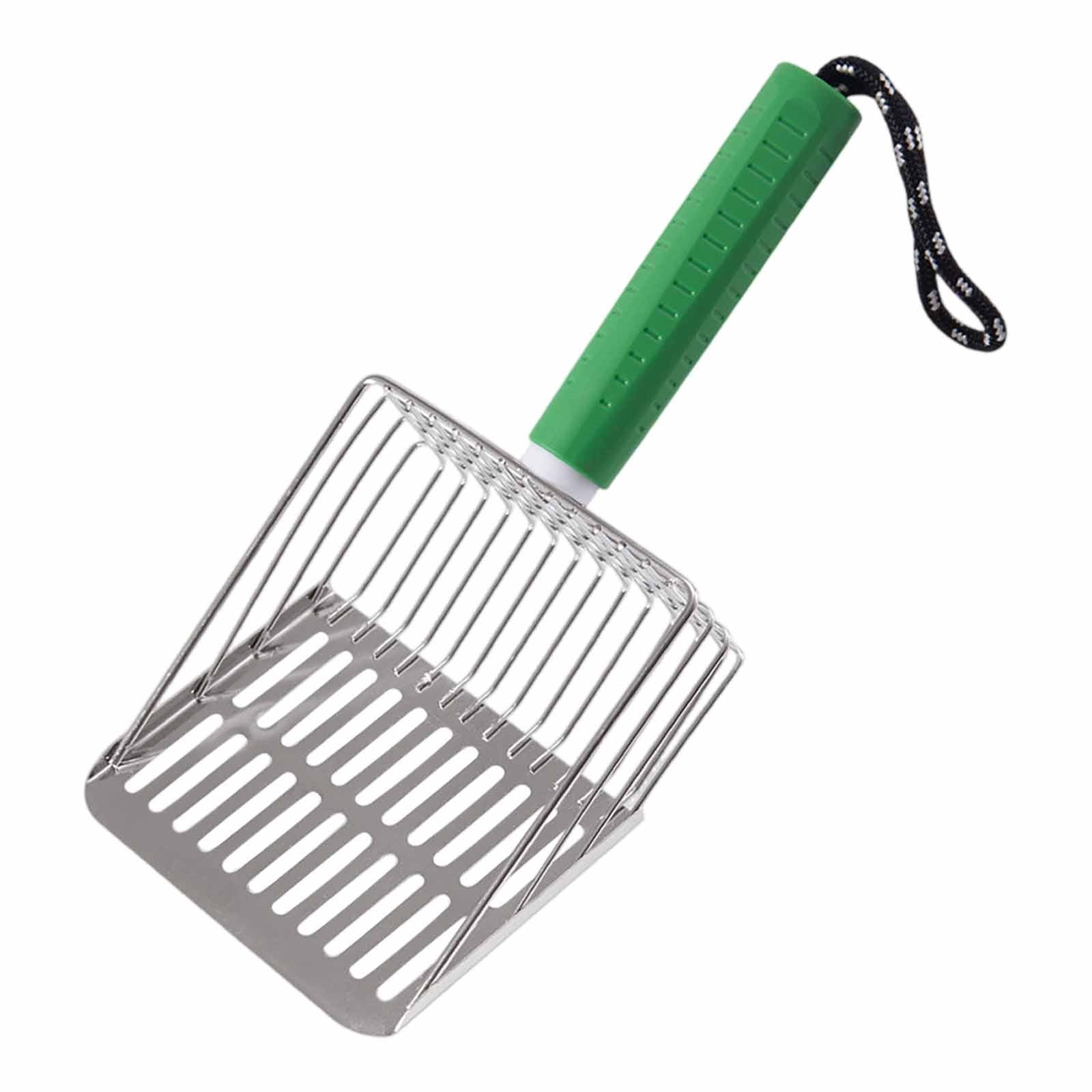 JIMUMU Cat Litter Scoop, Aluminum Alloy Sifter, Cat Metal Litter ...