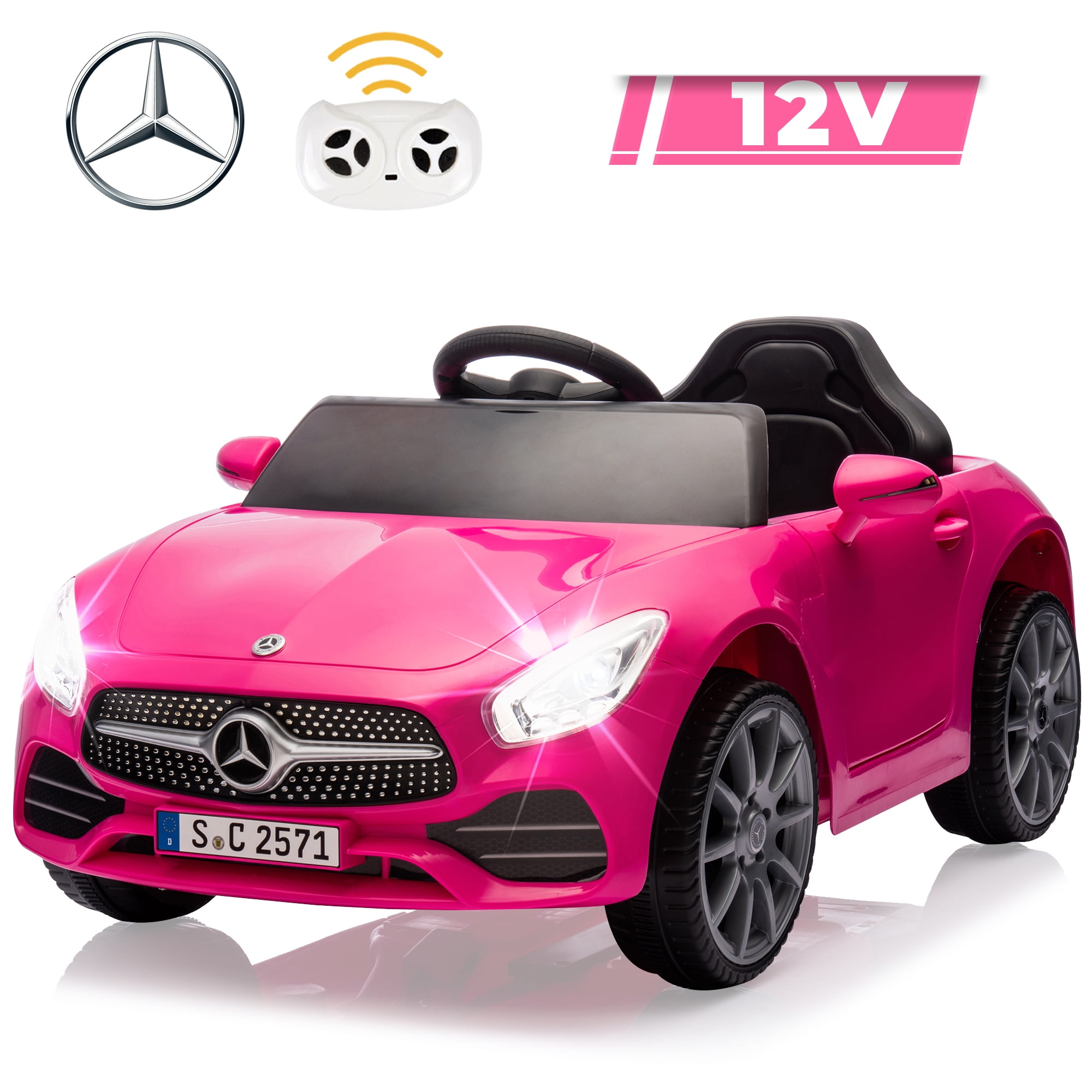 JIMUPARK 12V Licensed Mercedes-Benz CLS 350 Kids Ride On w/Remote ...