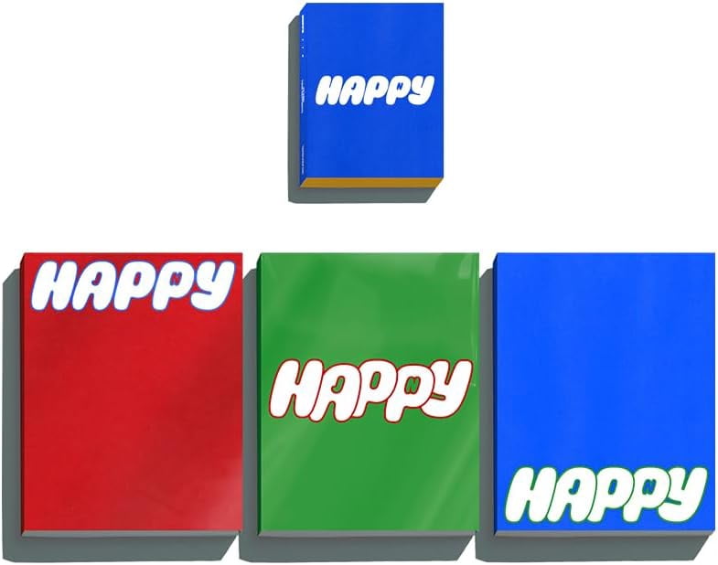 JIN - 2nd Album [HAPPY] Full 4 Set (Standard 3 + Weverse Album Ver) (No ...