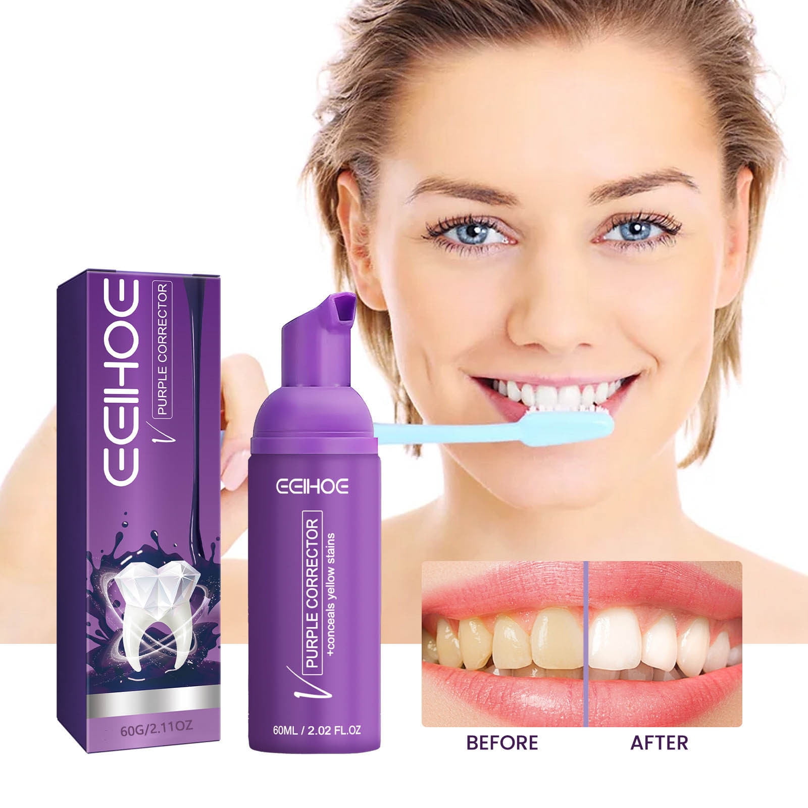 JINCBY Clearance,Can Gently And Effectively Clean Teeth Dirt And ...