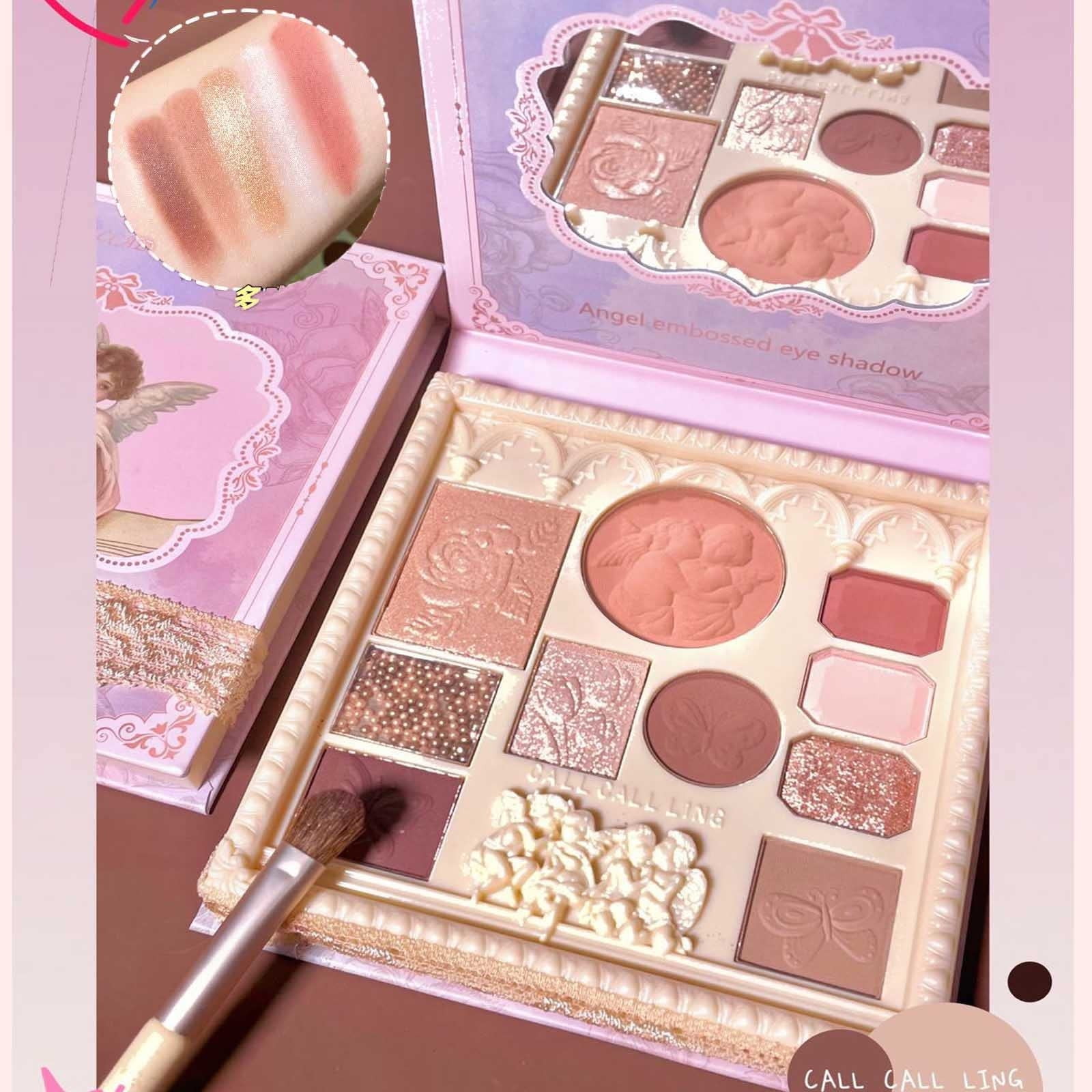 JINCBY Clearance,Embossed Eyeshadow 10 Colours Eyeshadow Palettes ...