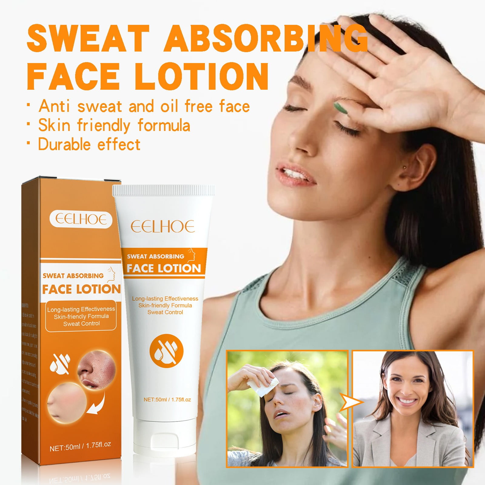 JINCBY Clearance,Face Lotion 50ml, Face Antiperspirant And Discourage ...