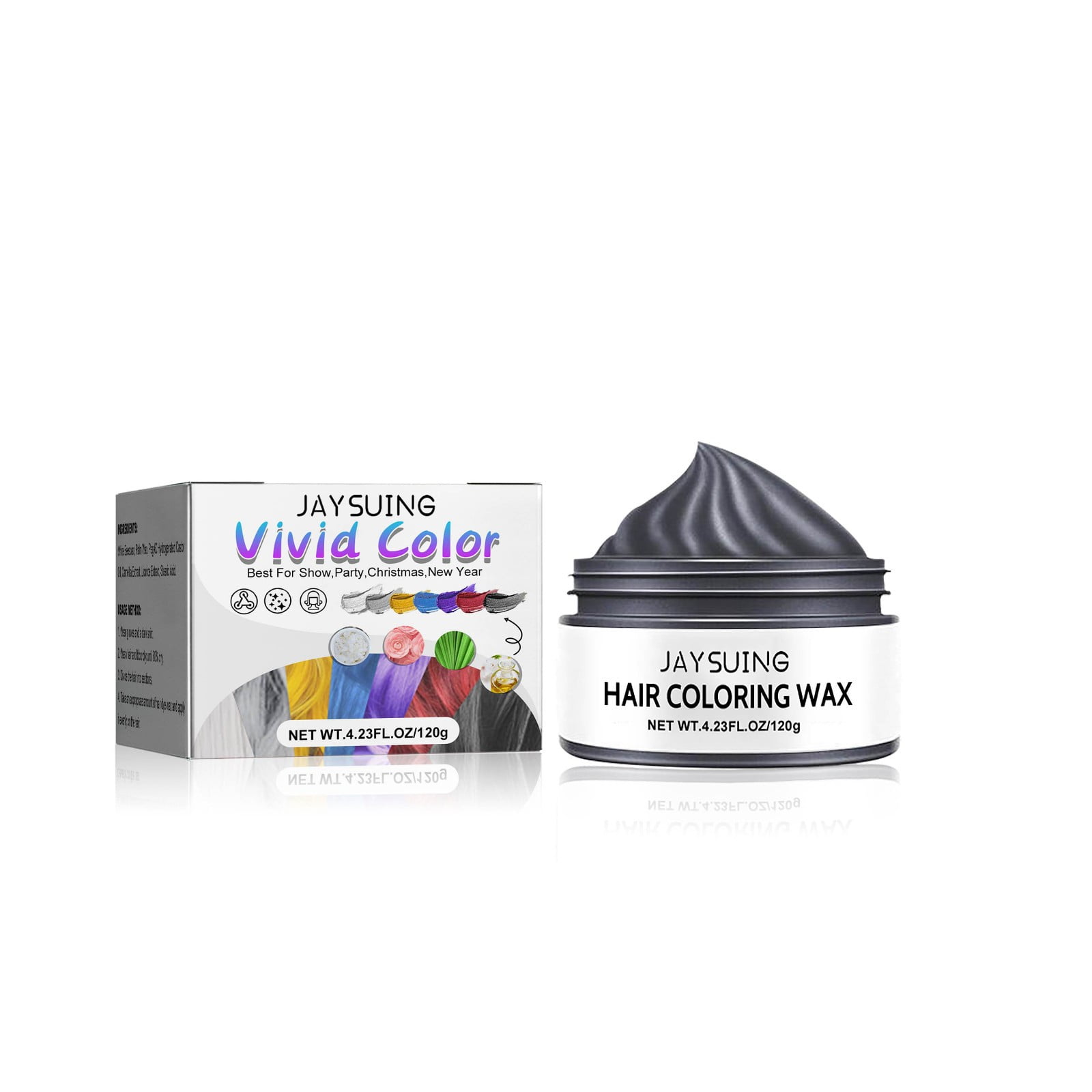 JINCBY Clearance,Hair Coloring Wax, Color Wax Pomades Natural Hair ...