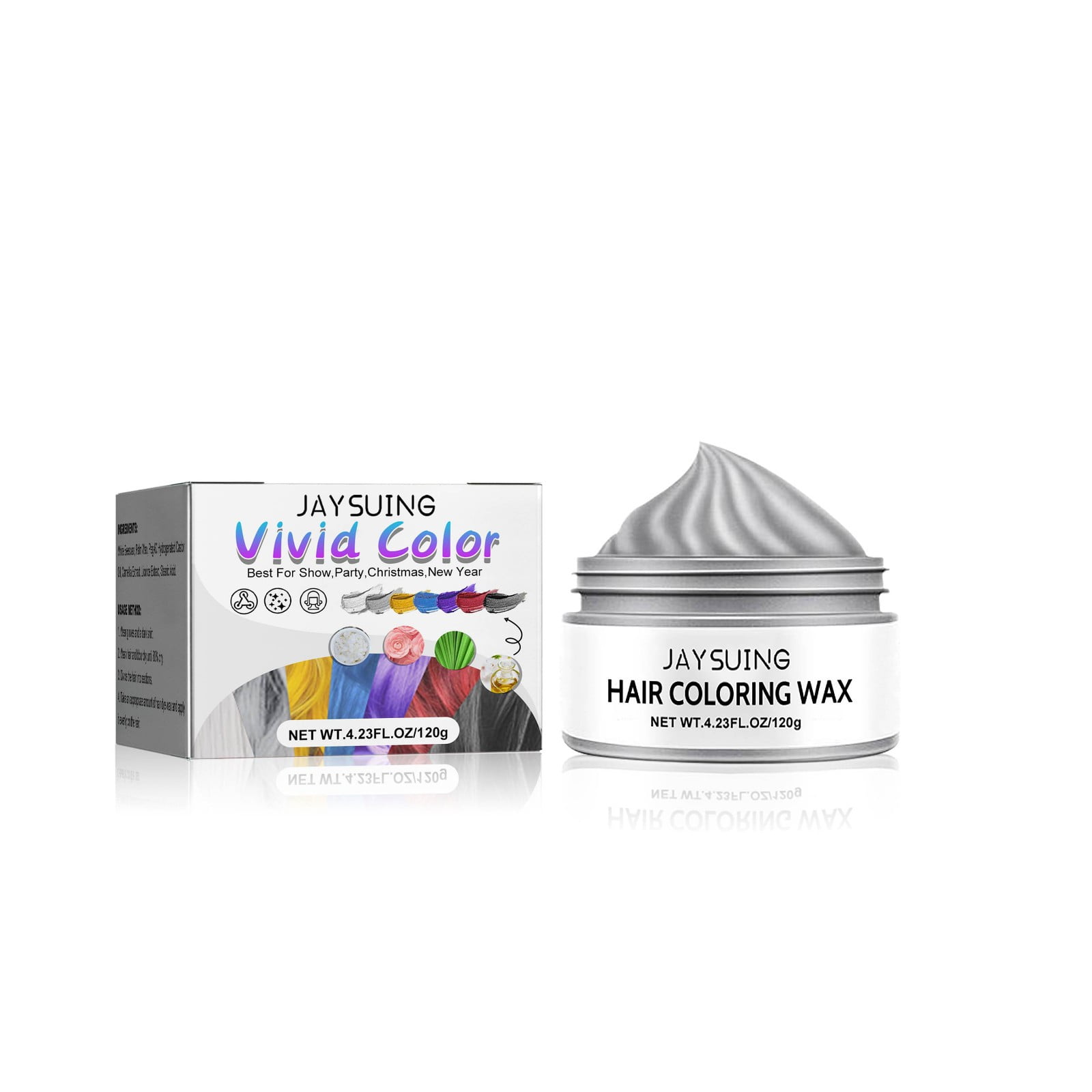 JINCBY Clearance,Hair Coloring Wax, Color Wax Pomades Natural Hair ...