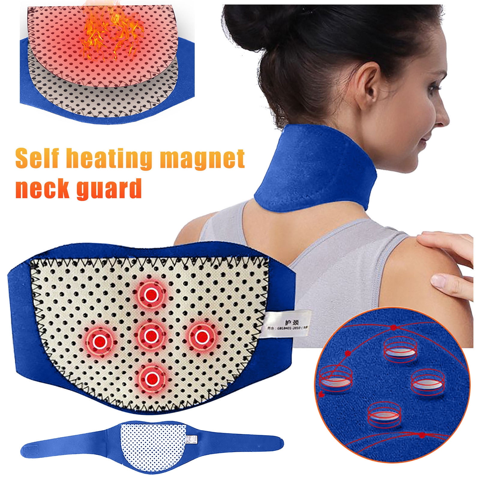 JINCBY Clearance,Magnetic Neck Protector With Self-heating Support For ...
