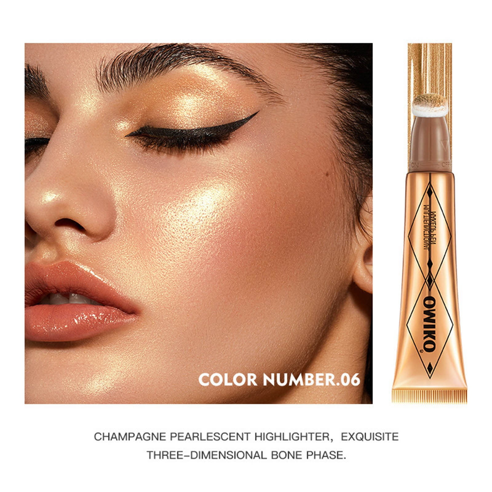 JINCBY Clearance，Multi Functional Cosmetic Pen Blusher High Gloss ...